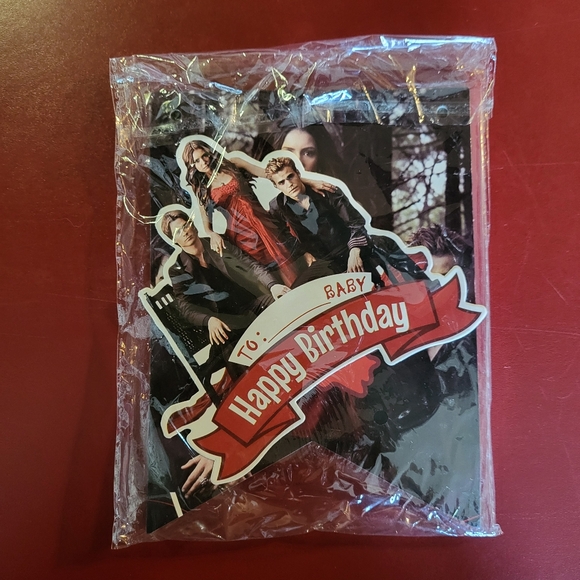 Source Unknown | Party Supplies | New Vampire Diaries Party Banner Ian ...